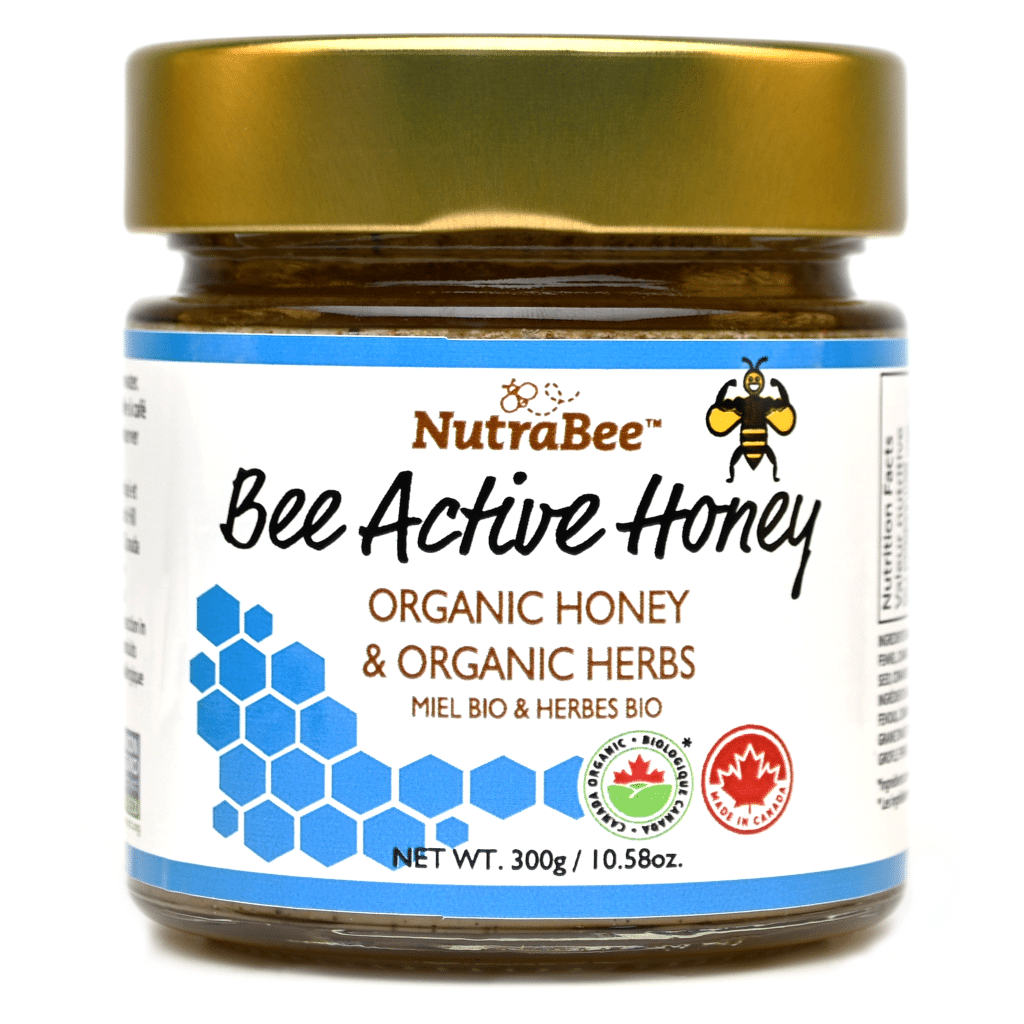 Nutrabee Bee Active Energy Boosting Organic Honey 300g | Green Press