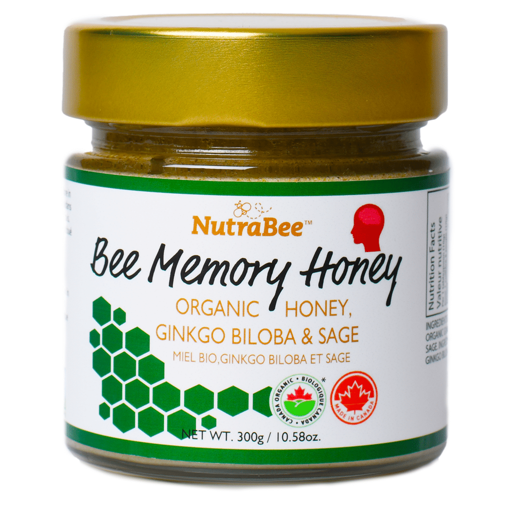 NutraBee Organic Honey - Bee Memory Honey 300g - Green Press